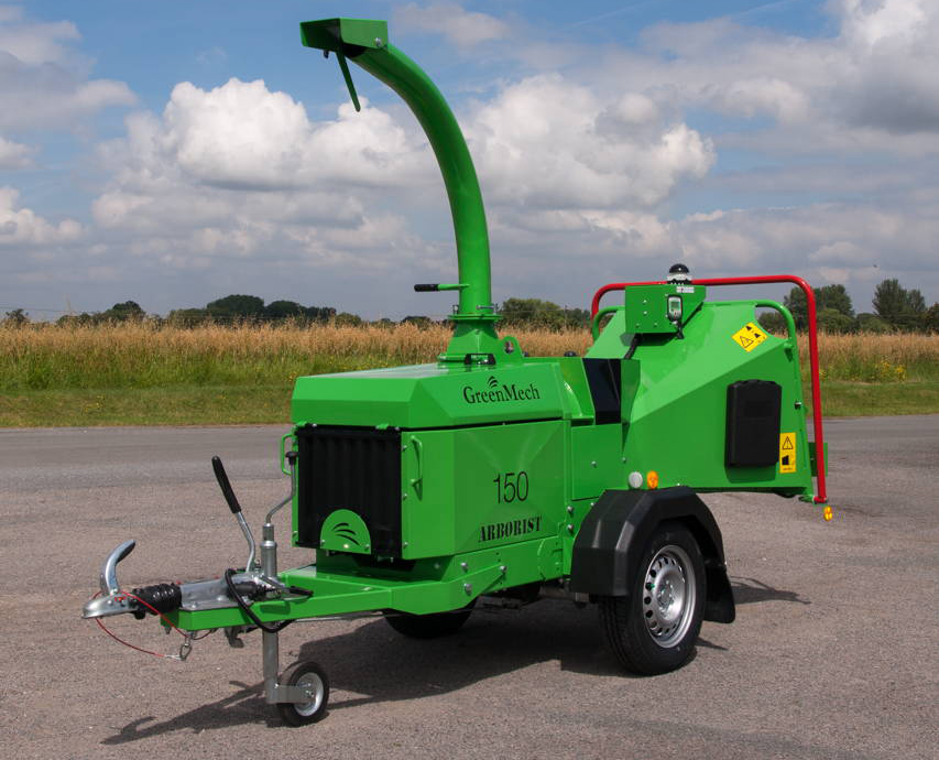 Greenmech Arborist 150 woodchipper